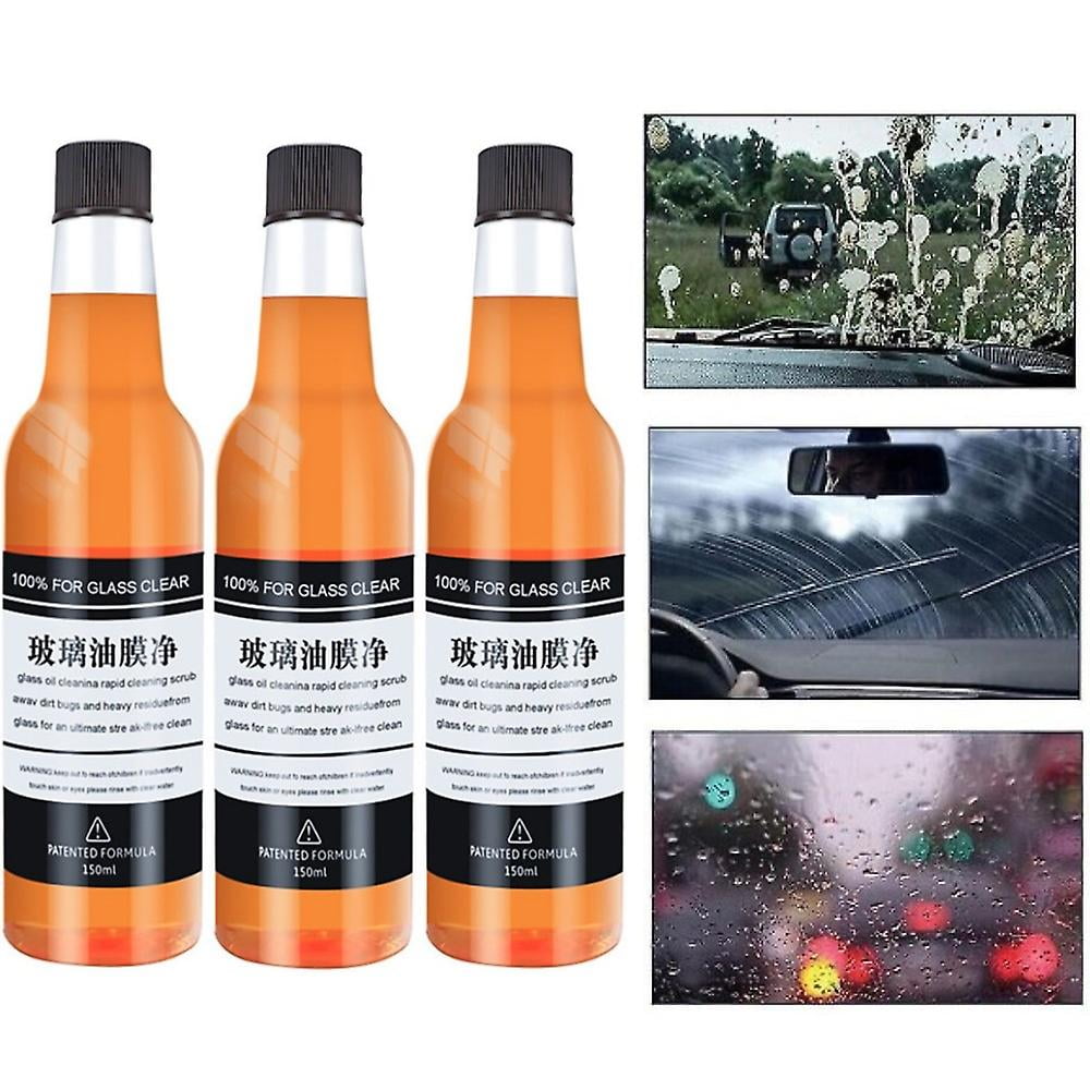 1-3X Car Window Glass Oil Film Cleaner - Walmart.com
