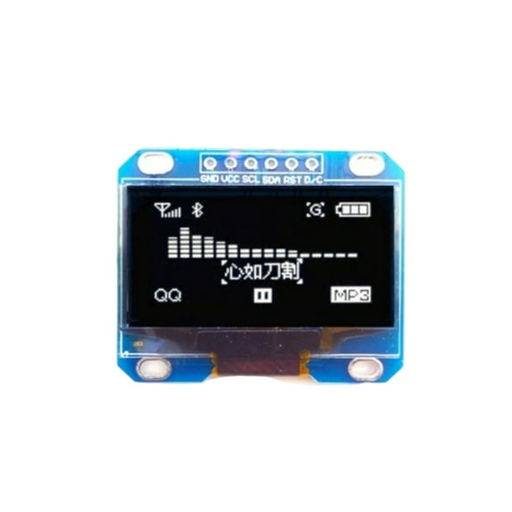 1.3inch OLED Module White/Blue Color 128X64 OLED LCD LED Display Module SPI Communicate Driver ...