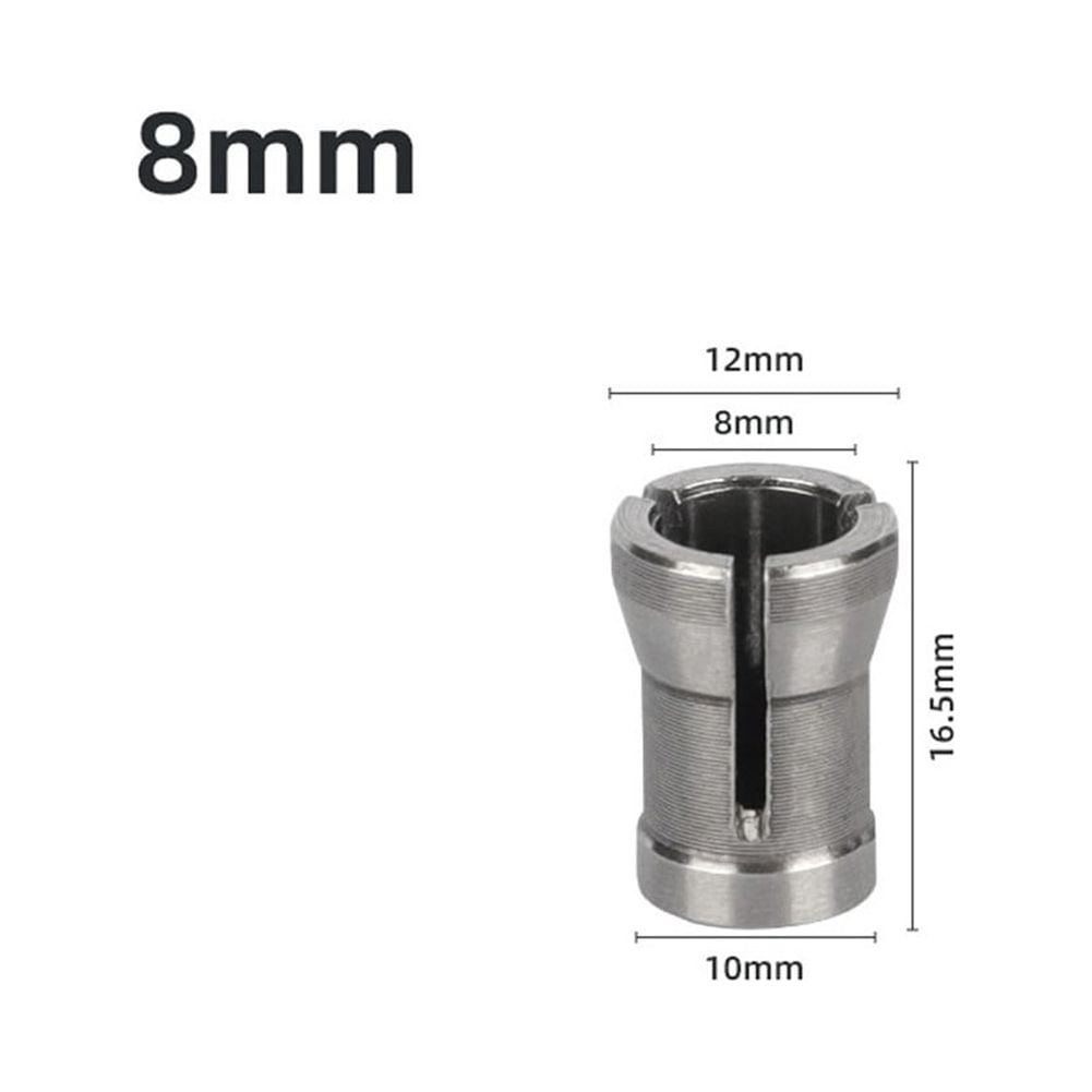 1/3pcs 6/6.35/8mm Collet Chuck For Engraving Trimming Machine Electric ...