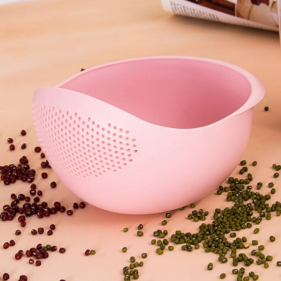1/3pcs- Colander Rice Bowl Drain Basket Fruit Bowl Washing Drain Basket ...