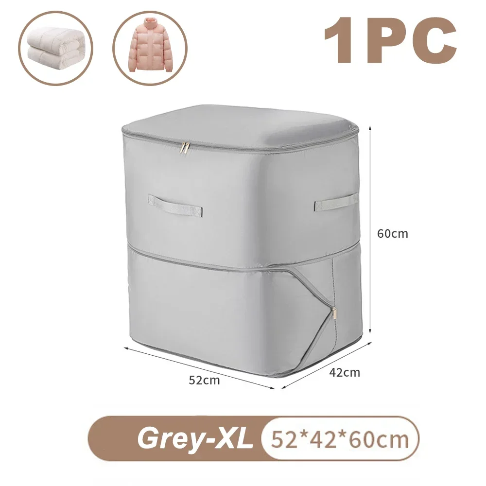 1/3pcs Large Compression Bag Quilt Clothes Closet Cabinet Organizer ...