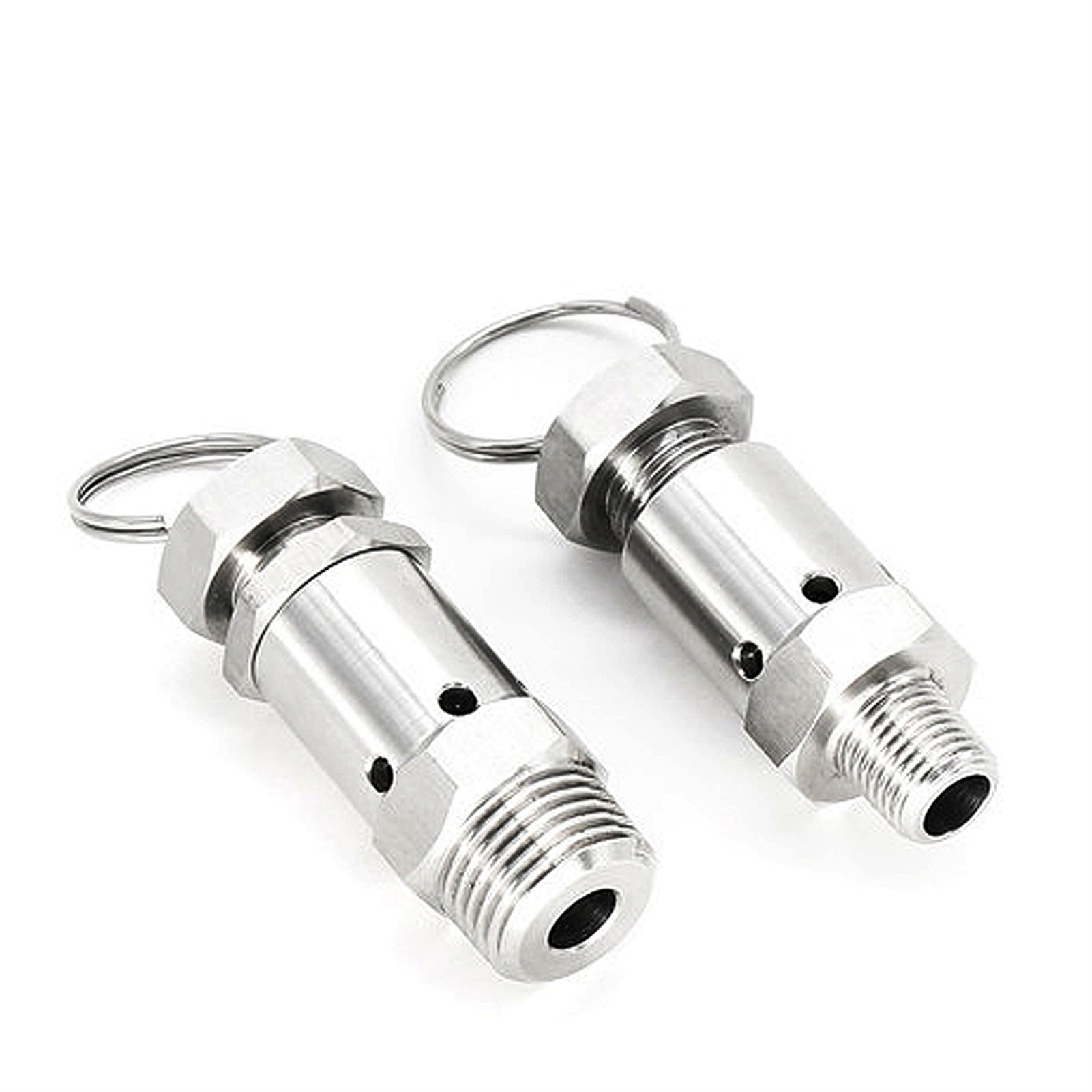 1/4" 1/2" Male thread Adjustable Air Release Pressure Relief Safety ...
