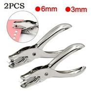 2-Hole Puncher Paper Punch Tool Round Hole Puncher Non-slip Handle 10 ...