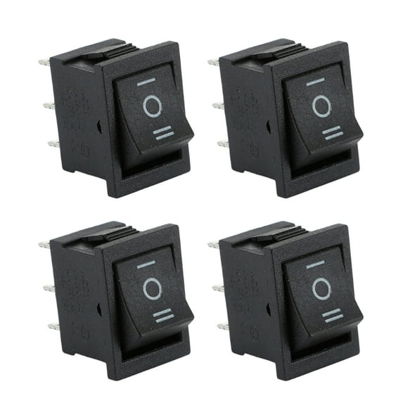 1/4/10Pcs Power Switches 6 Pin 3 Position Rocker Toggle Switches Easily ...