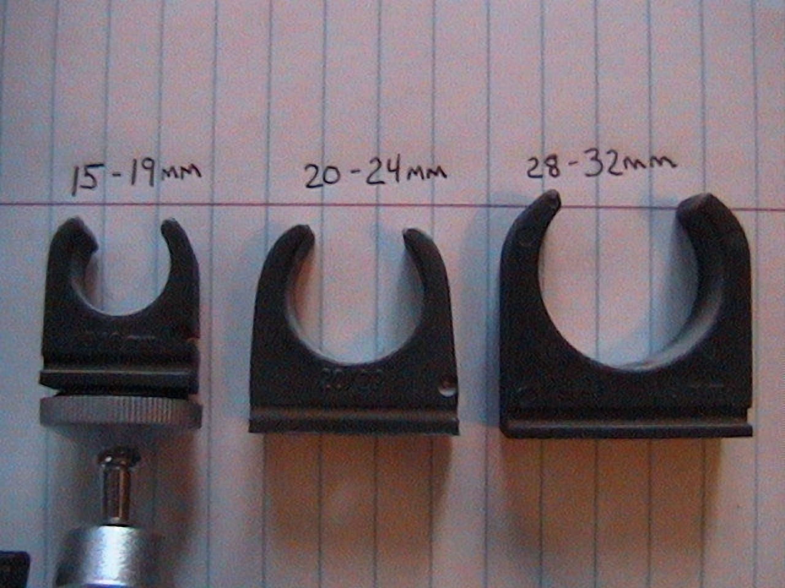 1/4"-20 Bullet Camera Holder Tube Cam Pinch Clamp Mount 15-19Mm For ...