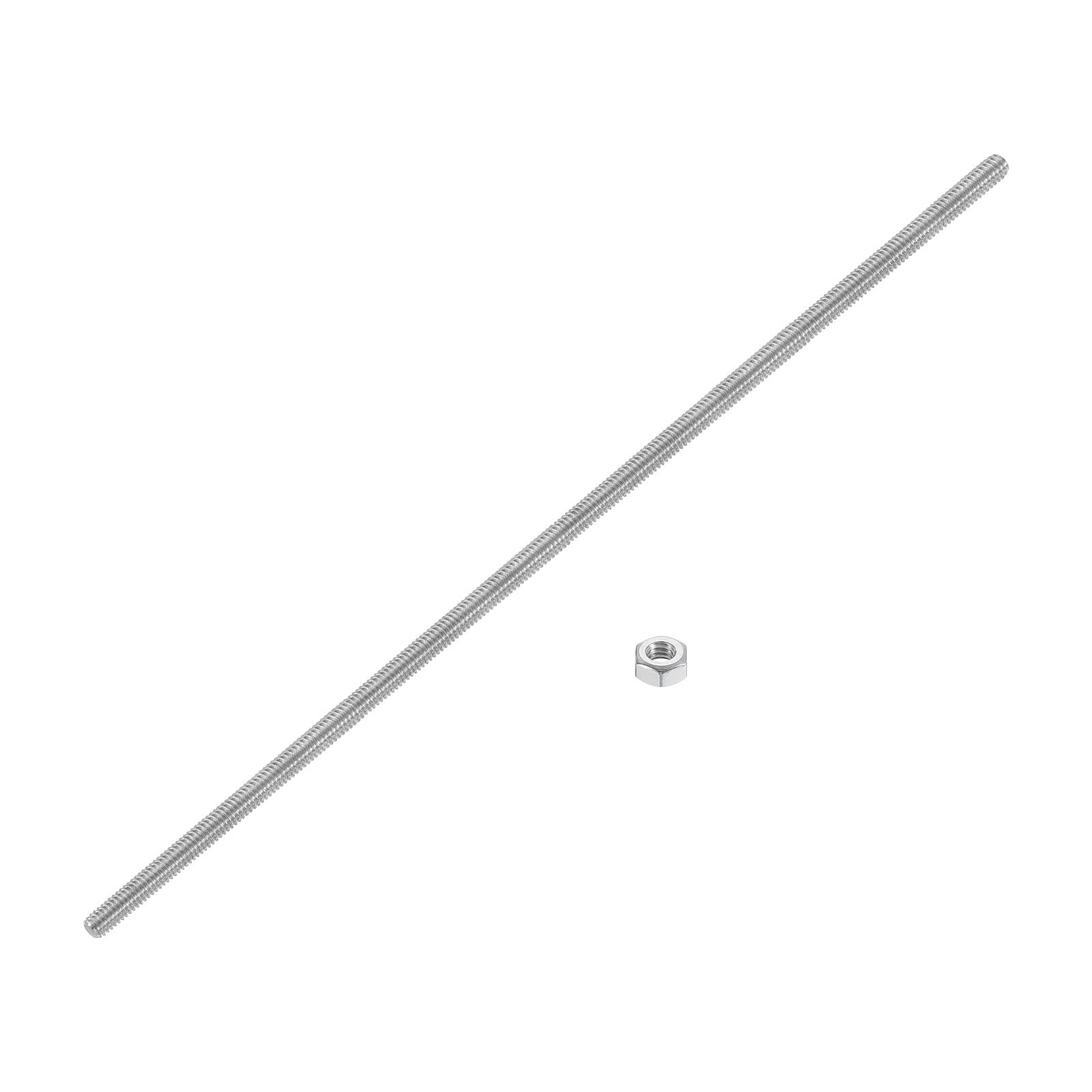 1/4"-20 Fully Threaded Rod, 1Pack 304 Stainless Steel 11.8" Long ...