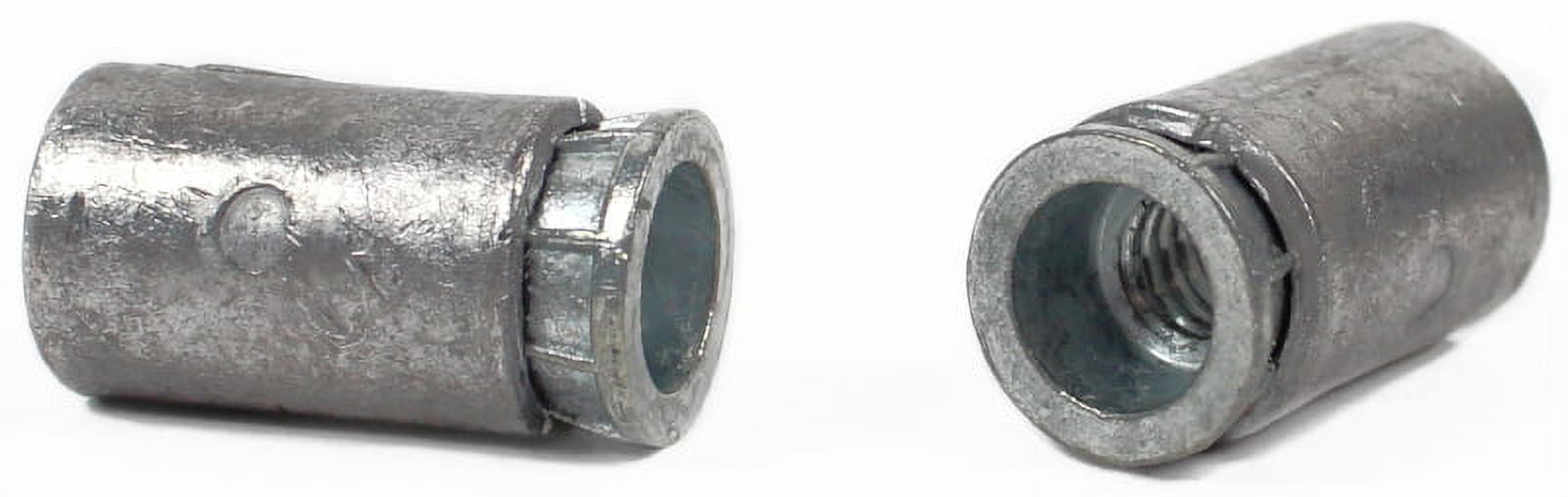 1/4-20 Machine Screw Anchors / Zinc Internal Expander / Lead External ...