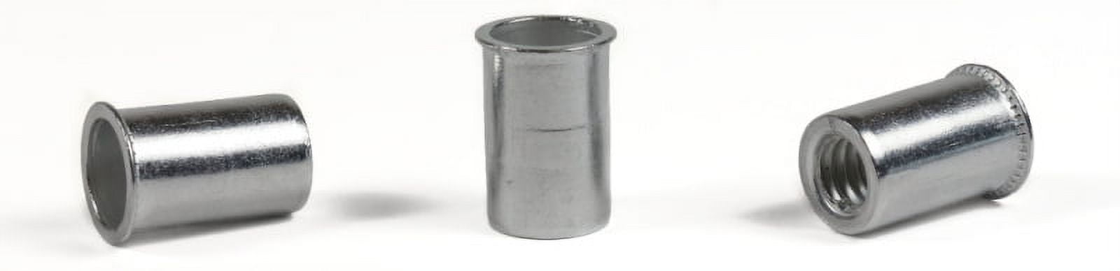 1/4-20 (Max Grip .165) Small Flange Threaded Inserts / Aluminum - 1000 ...