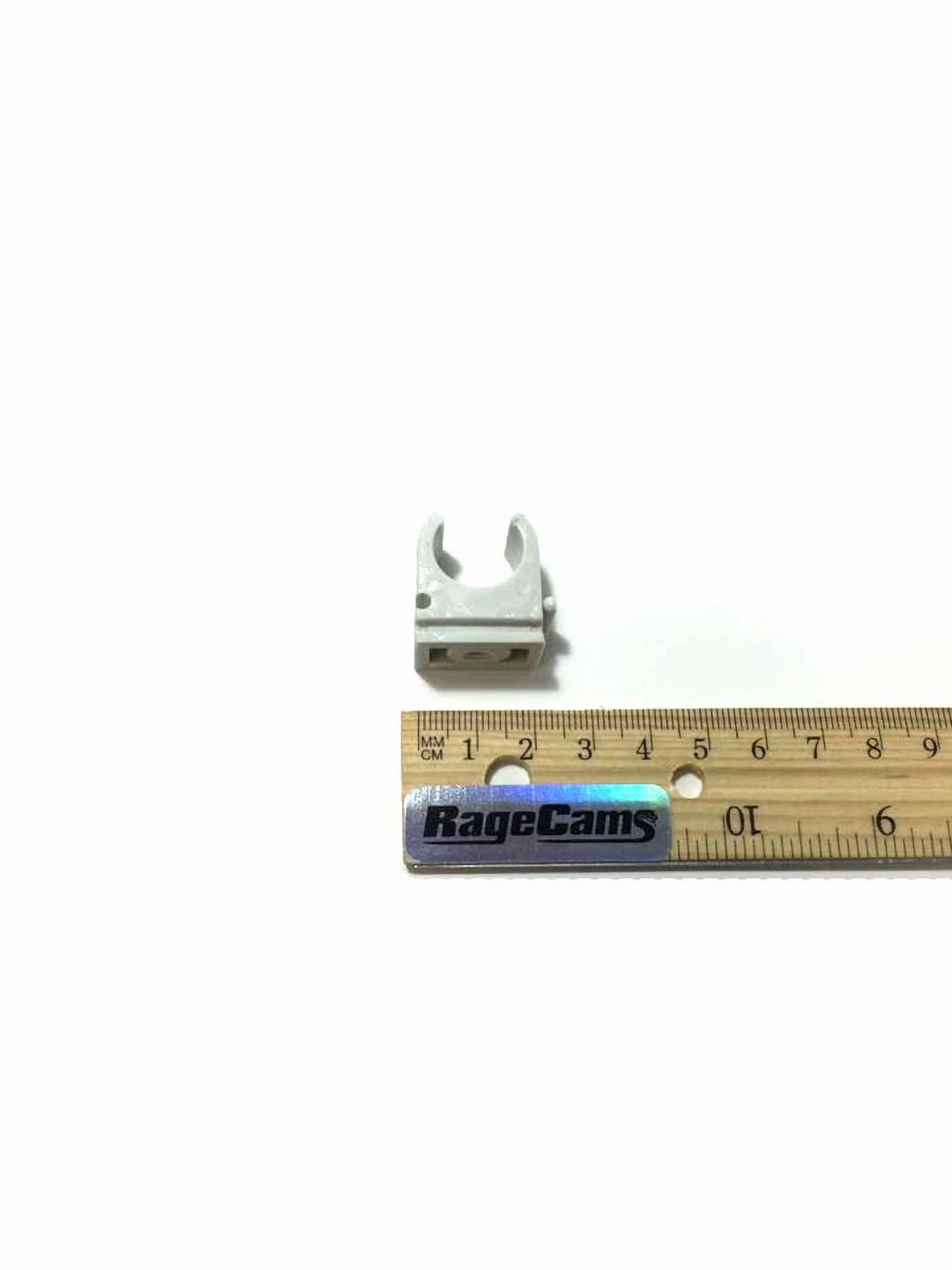 1/4"-20 Pinch Clip Tube Camera Holder 15-19Mm White Holster Mount Grip ...
