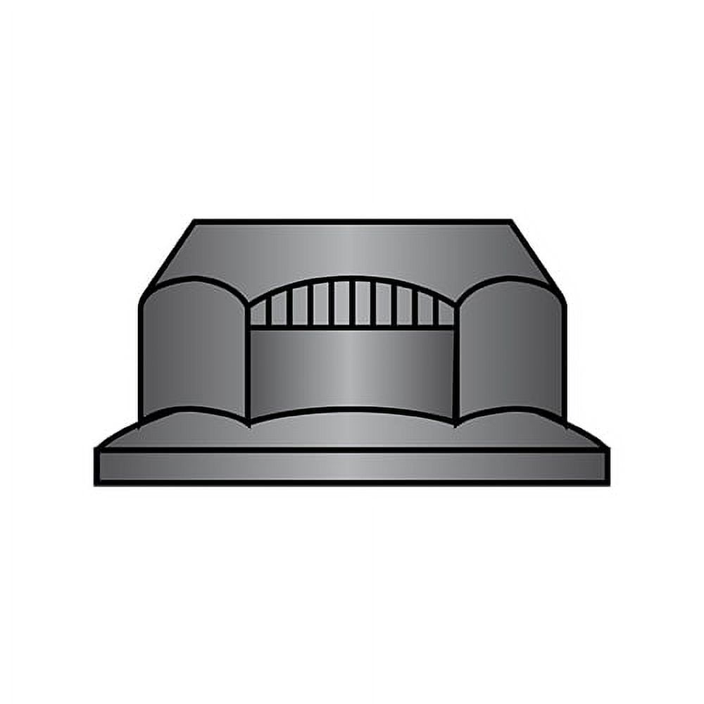 1/4-20 Stover Alternative Lock Nut Automation Style With Flange Grade G ...