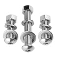 1/4-20 x 1-1/2" Button Socket Head Screw Bolt Assortment Sets and Nuts ...