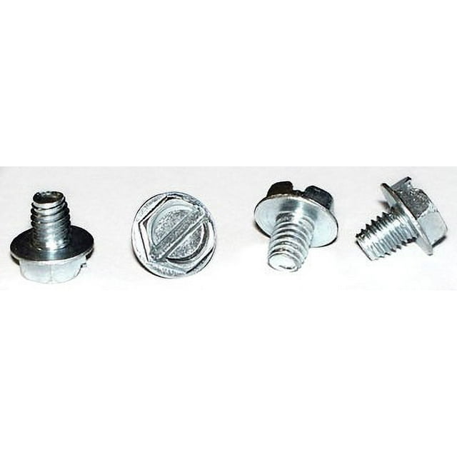 1/4-20 x 1 1/4" Machine Screws / Slotted / Hex Washer Head / Steel ...