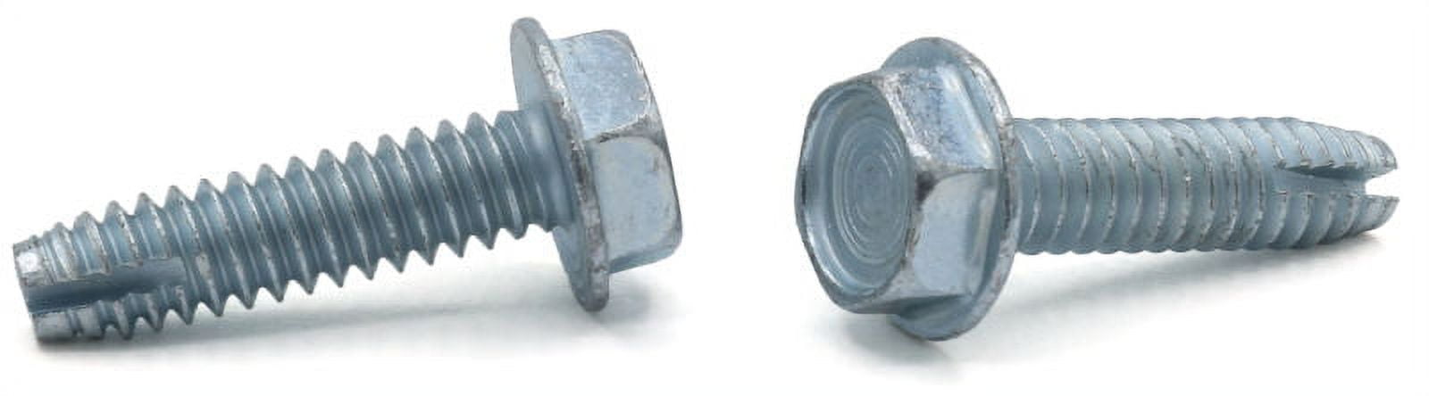 1/4-20 x 1 1/4" Type 1 Thread Cutting Screws / Unslotted / Hex Washer ...