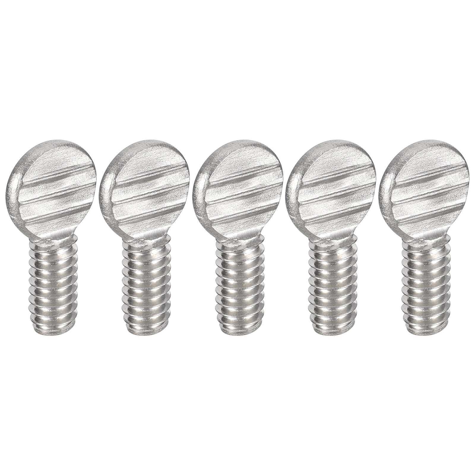 1/4-20 x 1/2" Thumb Screws, 20pack 304 Stainless Steel Fully Thread ...