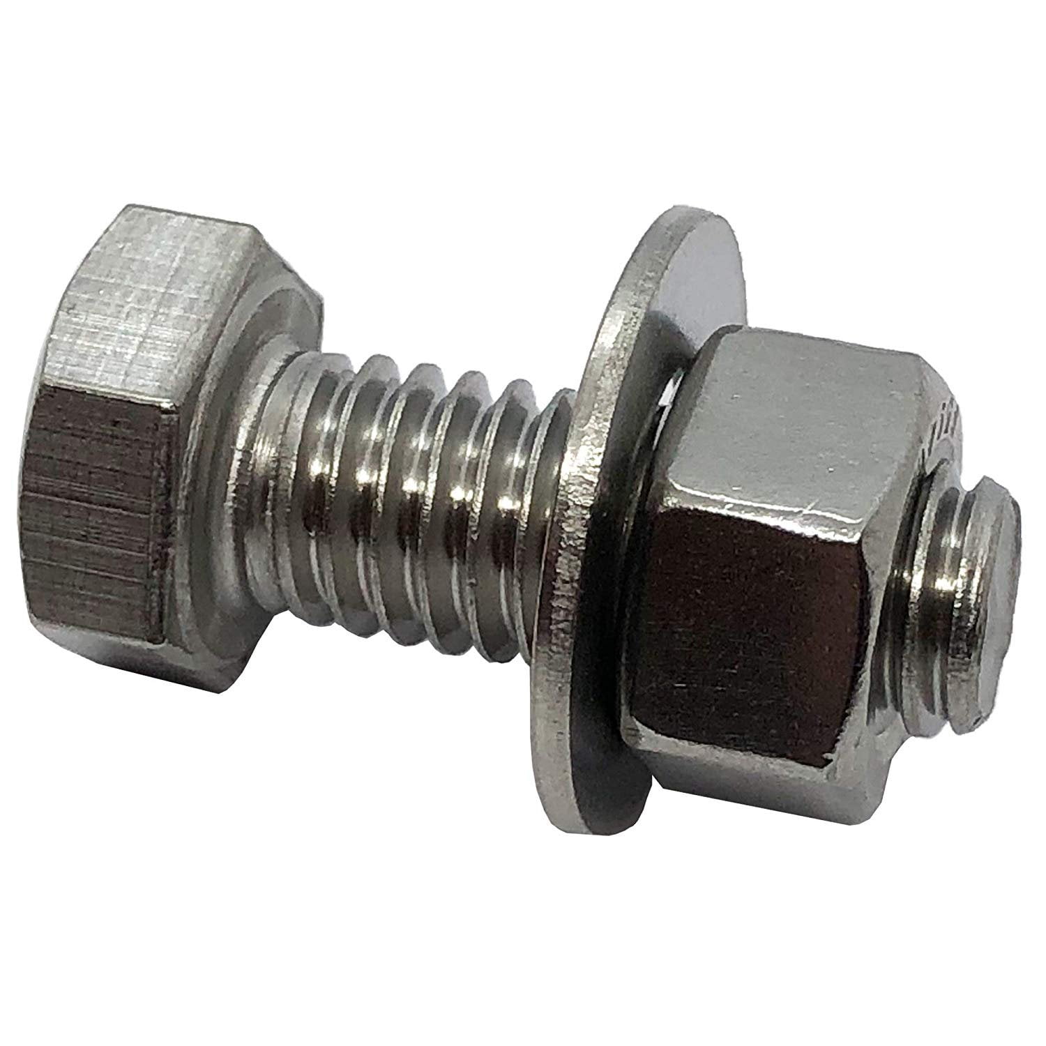 1/4" - 20 x 1.5". 304-STAINLESS STEEL BOLTS, NUTS & WASHERS - 18-8 HEX ...
