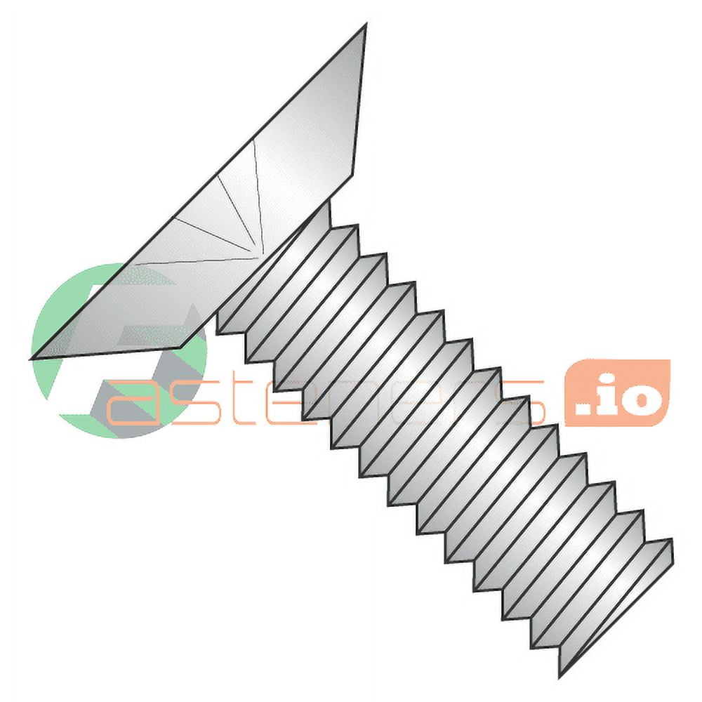 1/4-20 x 1" Machine Screws / Phillips / Flat Undercut Head / 316 ...
