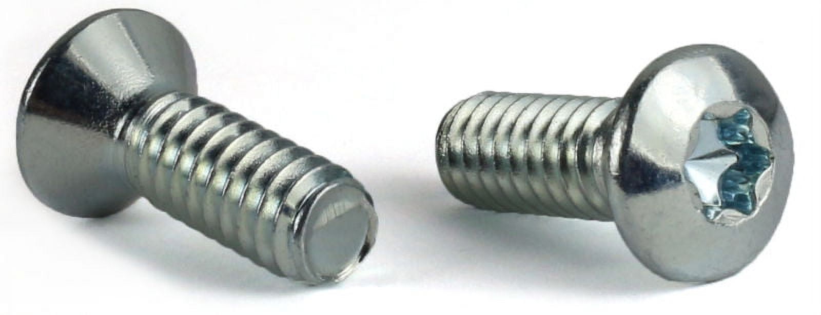 1/4-20 x 3/4" Machine Screws / Six-Lobe (TorxÂ®) / Oval Head / Steel ...