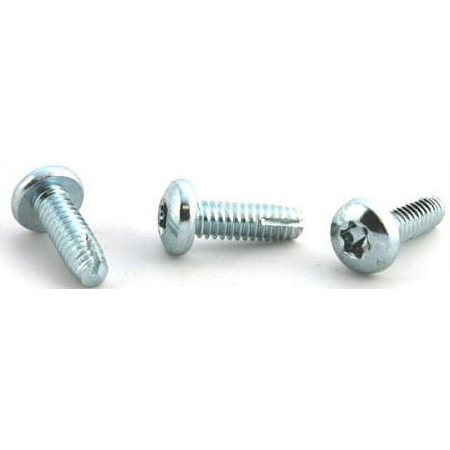 1/4-20 x 3/4" Type 1 Thread Cutting Screws / Six-Lobe (TorxÂ®) / Pan Head / Steel / Zinc - 3000 ...