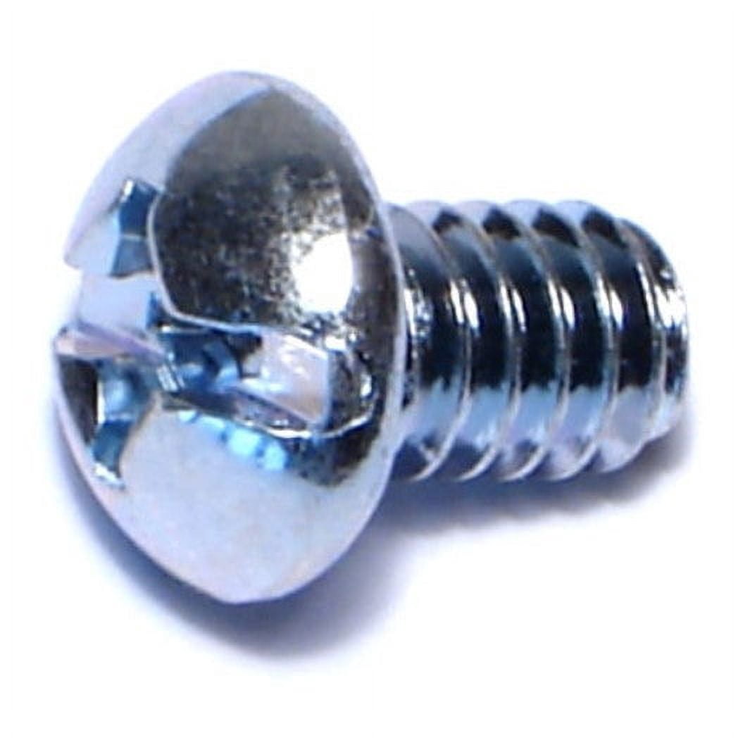 1/4"-20 x 3/8" Zinc Combo Round Head Machine Screws (100 pcs ...