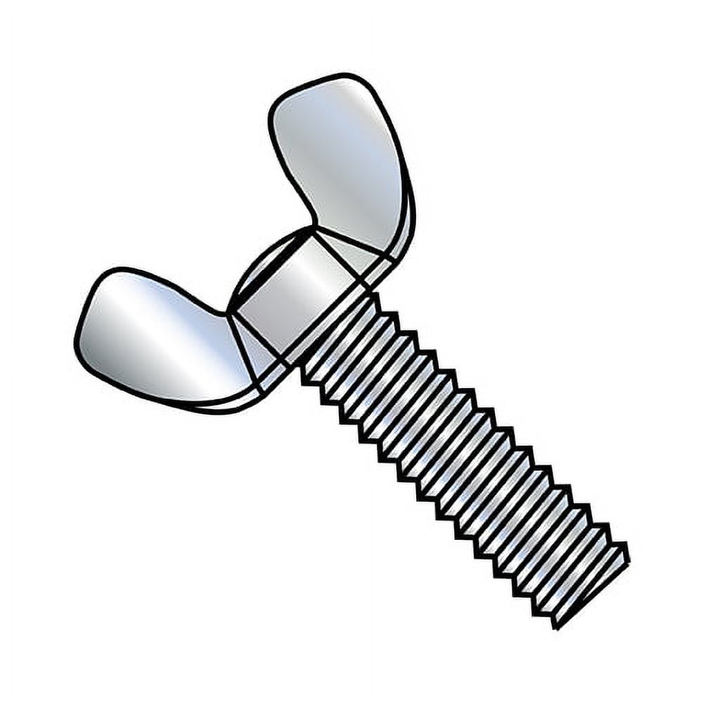 1/4-20X1 1/4 Light Series Cold Forged Wing Screw Full Thread Type A ...
