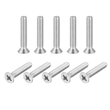 Uxcell #4 x 3/8" 304 Stainless Steel Phillips Head Self Tapping Screws 100 Pack - Walmart.com