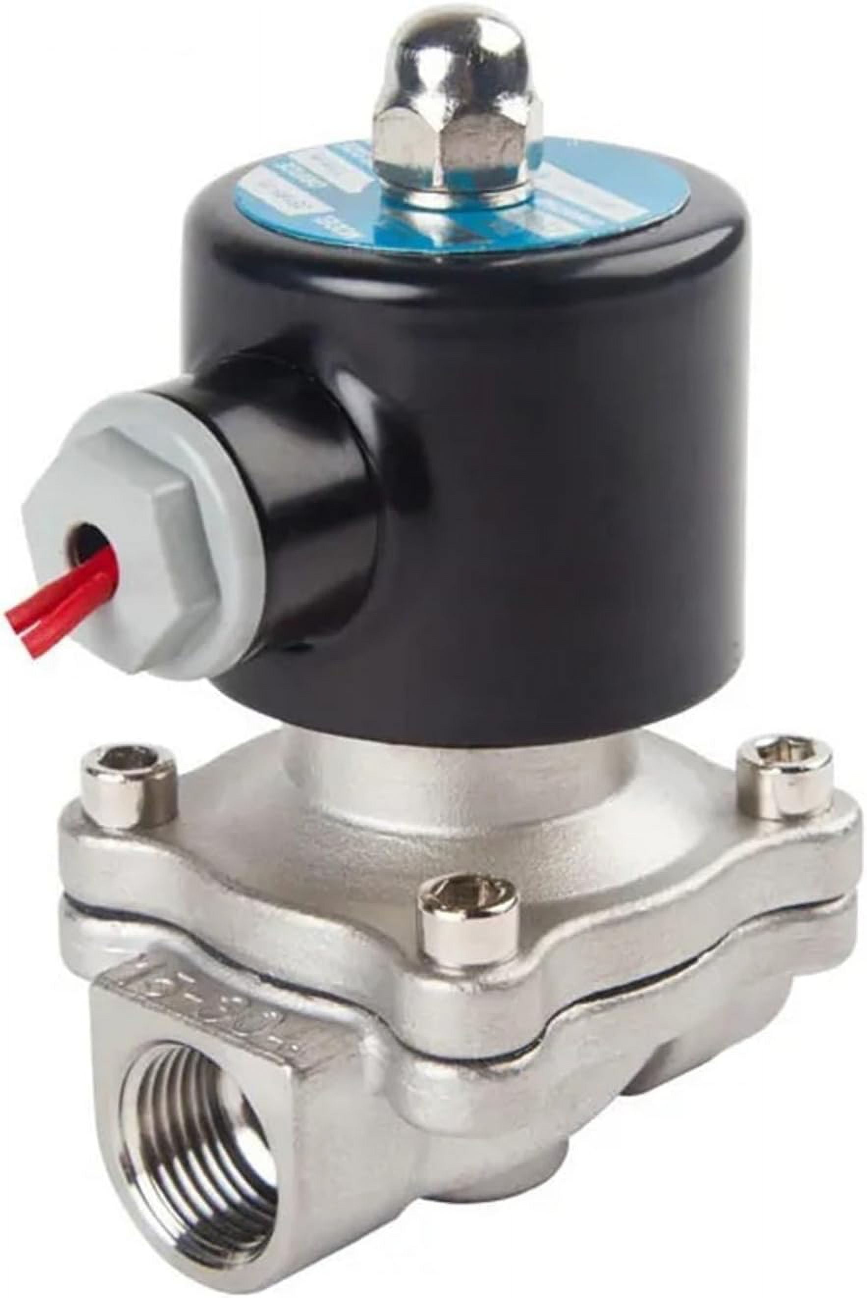 1/4"" 3/8"" 1/2"" 3/4"" 1"" 1-1/2"" BSPT Female 12V 24V 110V 220V 304 Stainless Electric ...