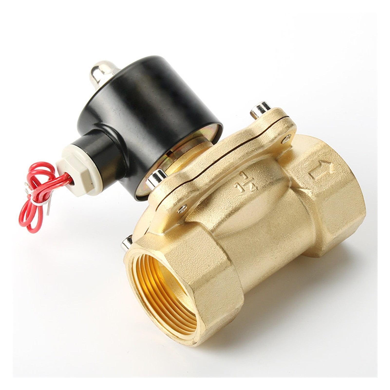 1/4" 3/8" 1/2" 3/4" 1" 2" Electric Solenoid Valve Normally Closed Solenoid Valve For Water Oil ...