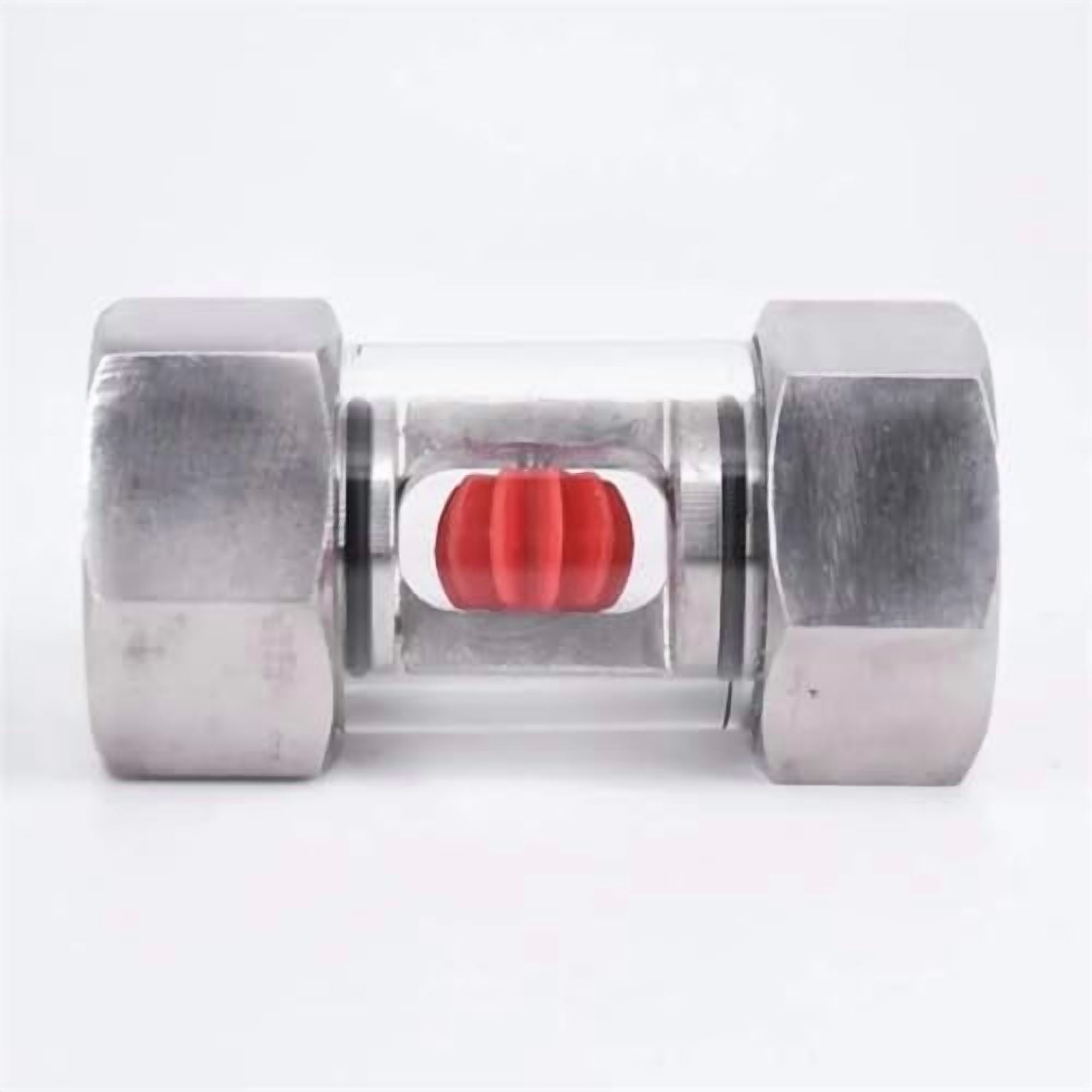 1/4" 3/8" 1/2" 3/4" 1" BSPT Female in-Line 304 Stainless Steel Window ...