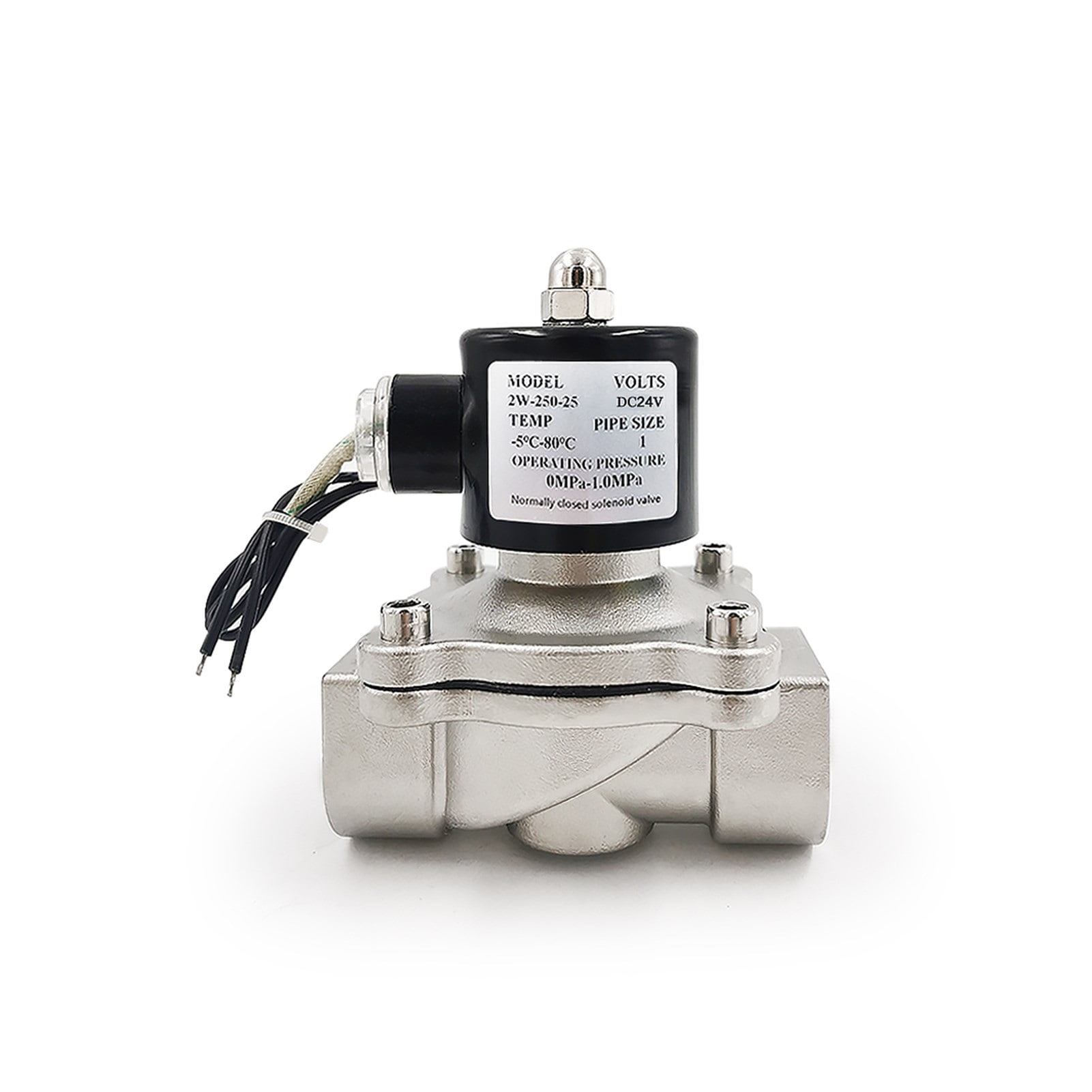 1/4" 3/8" 1/2" 3/4" 1" DN8 DN15 DN25 Stainless steel Electric Solenoid Valve Pneumatic Valve for ...