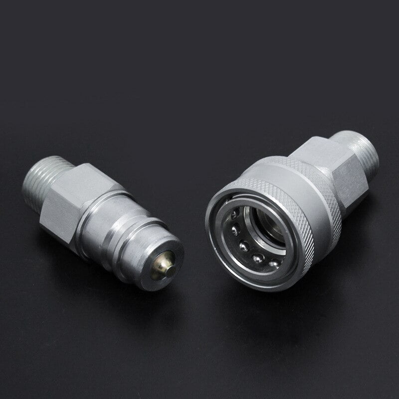 1/4 3/8 1/2 3/4 1 inch close type hydraulic quick couping Quick Coupler ...