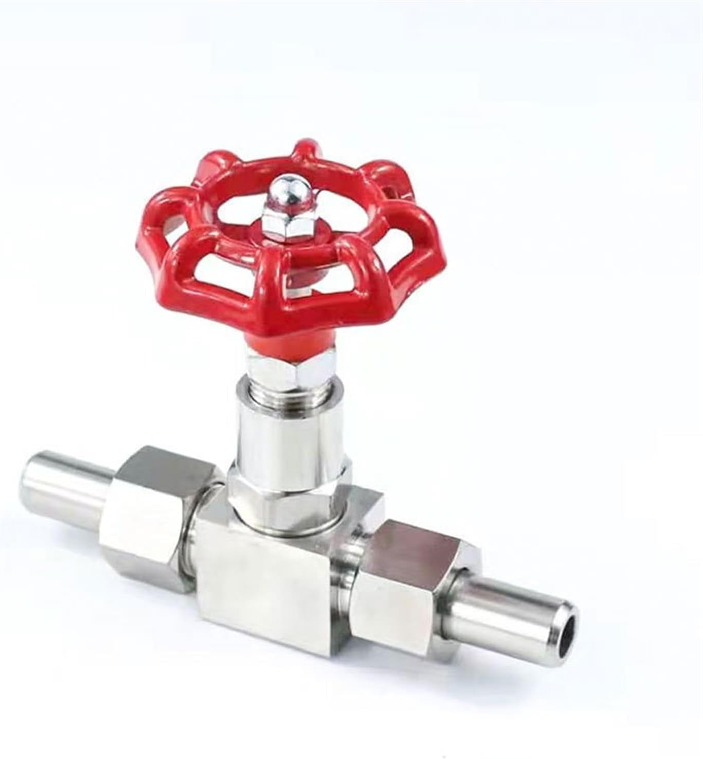 1/4" 3/8" 1/2" BSP Male High Pressure Stainless Steel 304 Shut Off Needle Globe Valve J13-160P ...