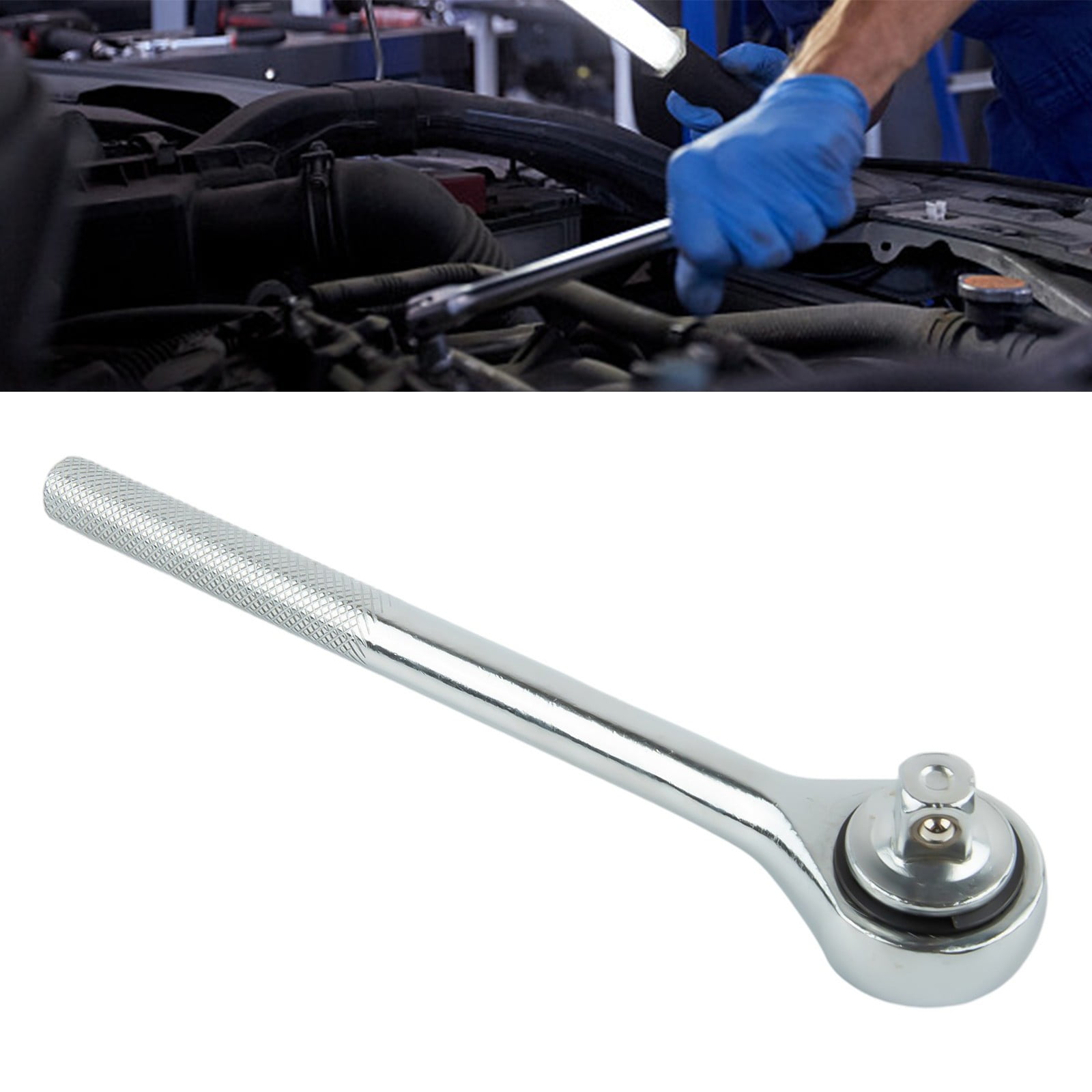 1/4 3/8 1/2 High Torque Ratchet Wrench Socket Quick Release Square Head ...