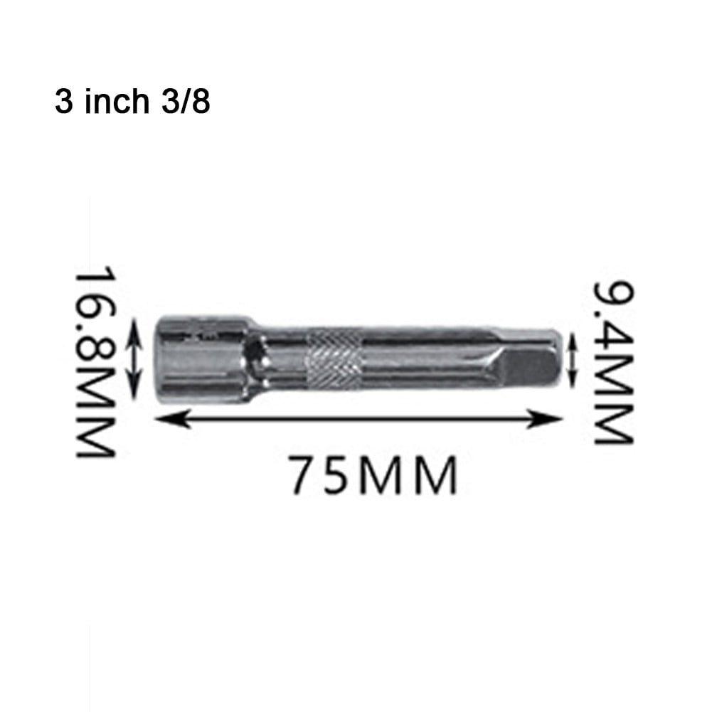 1/4 3/8 1/2 Inch Wrench Extension Bar for Socket Ratchet Sleeve ...