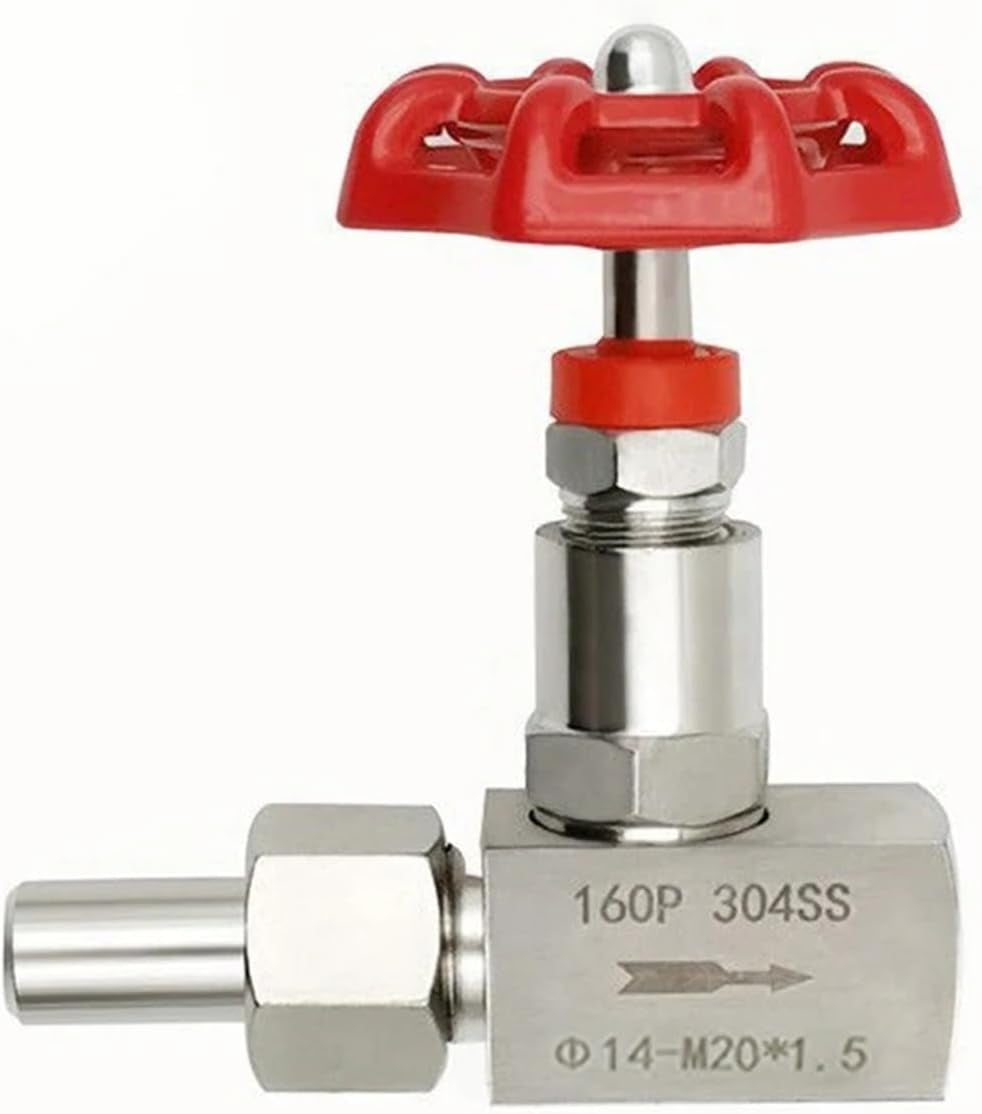 1/4" 3/8" 1/2" Stainless Steel Female Needle Valve J21W-160P High Pressure Welded Globe Valve ...