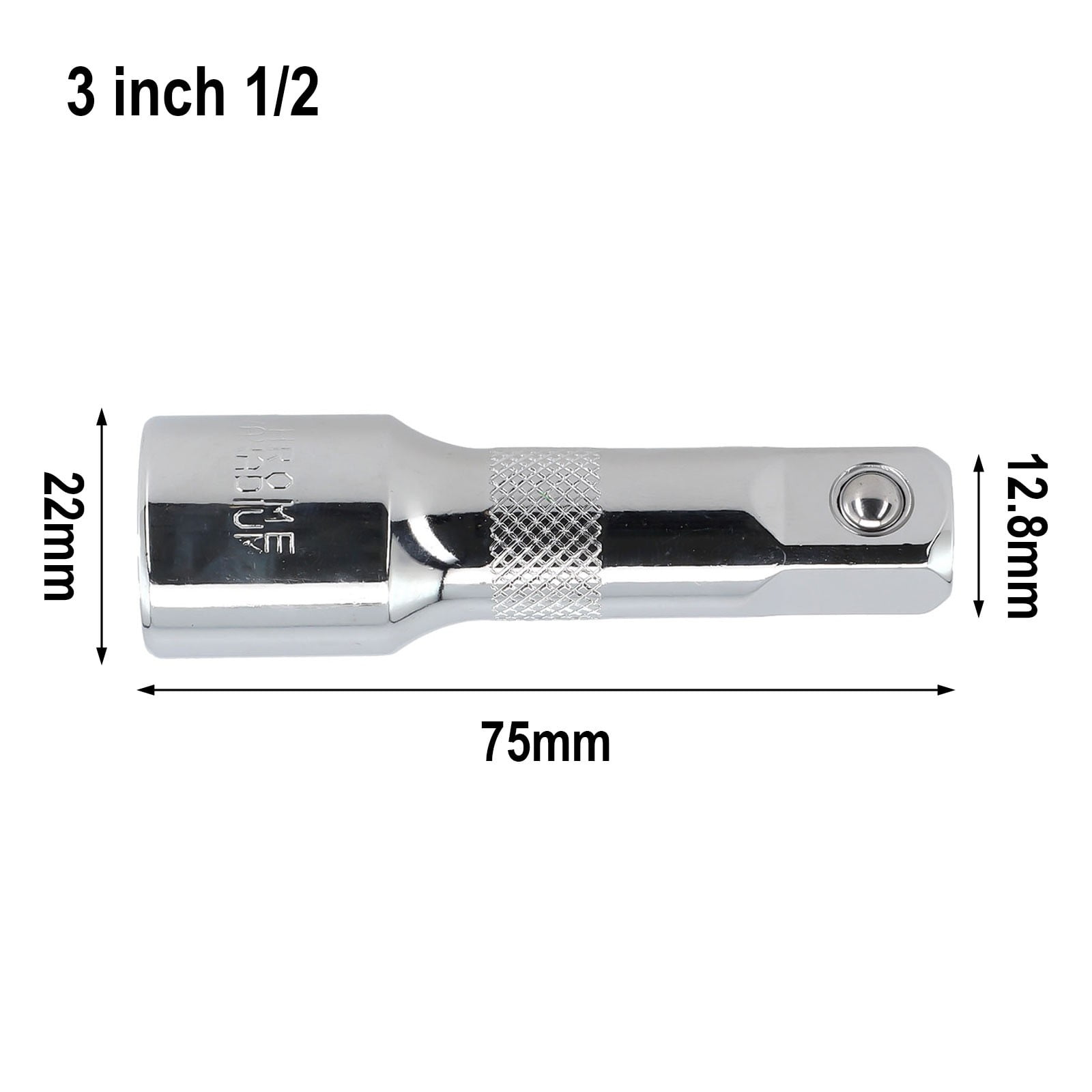 zhihehui 232222222222 1pc 1/4 3/8 1/2 Socket Ratchet Wrench Extension ...