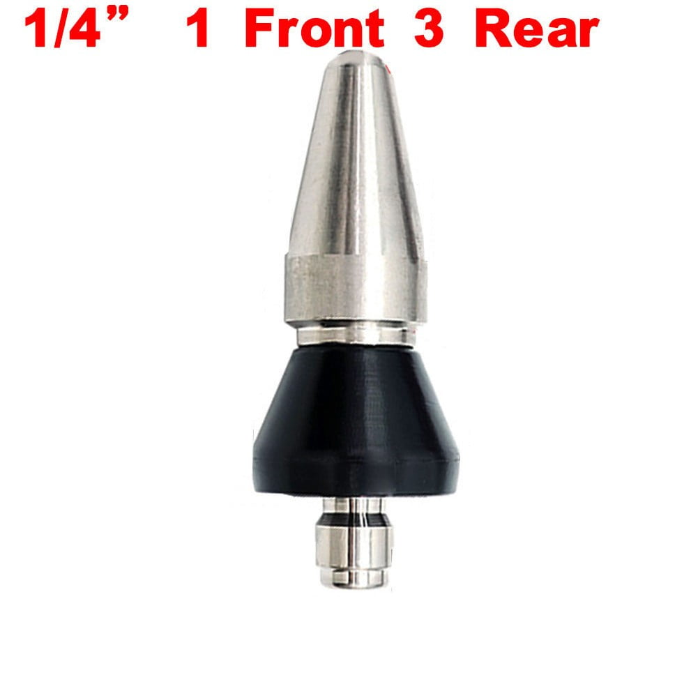 1/4'' 3/8" Sewer Jetter Nozzle Pressure Washer Drain Cleaner Pipe ...
