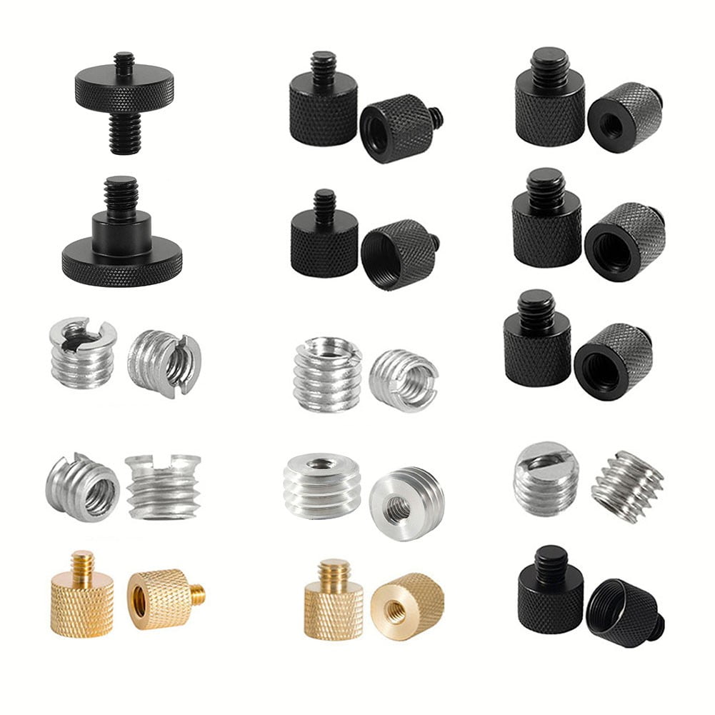 1/4 3/8 To 5/8"-11 Female Male Threaded Screws Mount Adapters For Laser ...