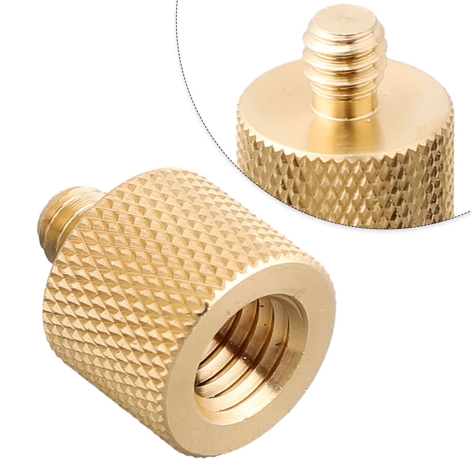 1/4 3/8 To 5/8 Female Male Threaded Screw Mount Adapter For Tripod ...