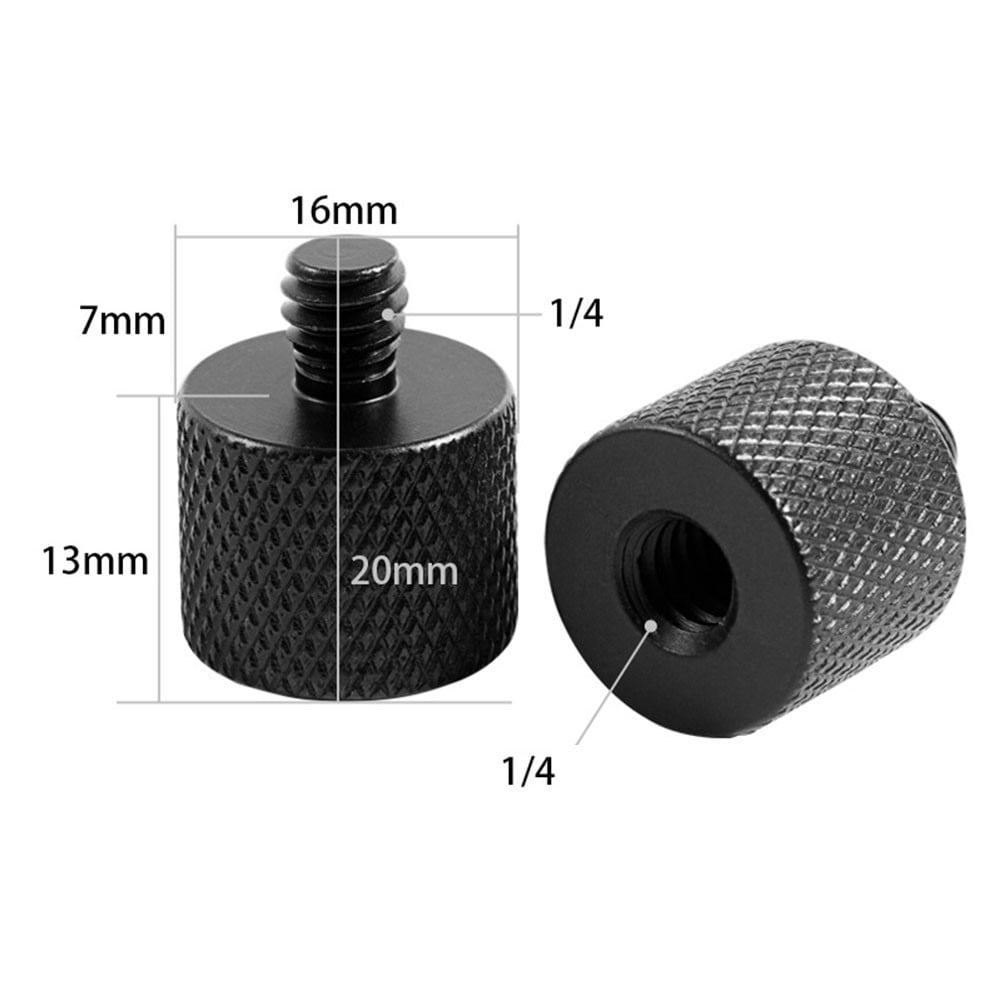1/4 3/8 To 5/8 Female Male Threaded Screw Mount Adapter For Tripod ...