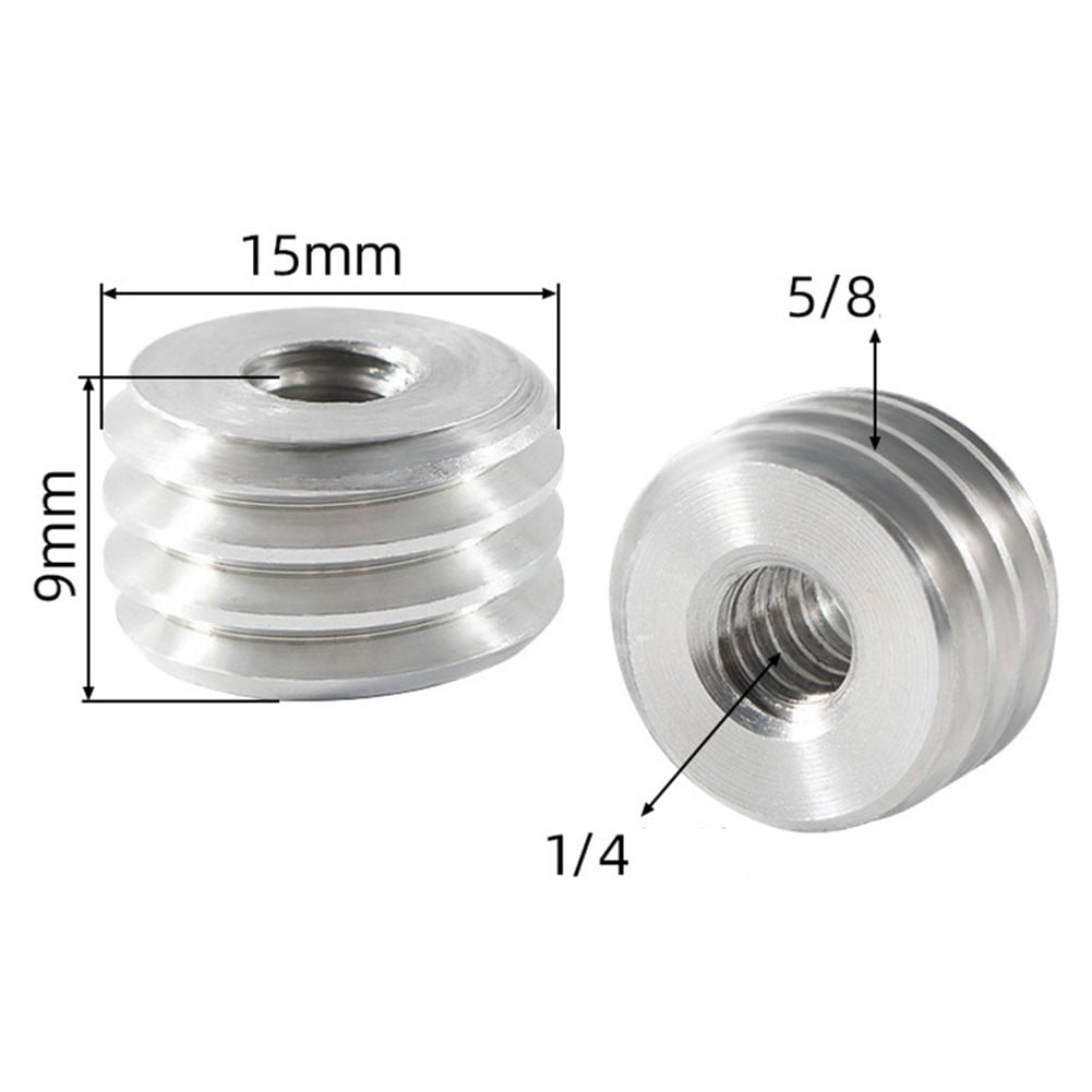 1/4 3/8 To 5/8 Female Male Threaded Screw Mount Adapter for Tripod ...