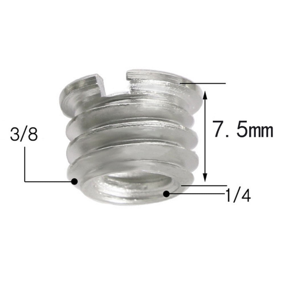 1/4 3/8 to 5/8 Female Male Threaded Screw Mount Adapter for Tripod ...