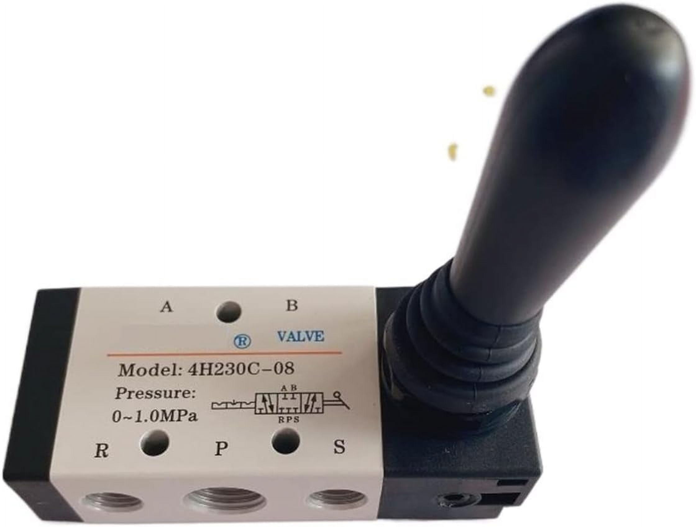 1/4#39;#39;Port 5 Way 3 Position Hand Lever Operated Pneumatic Valves ...