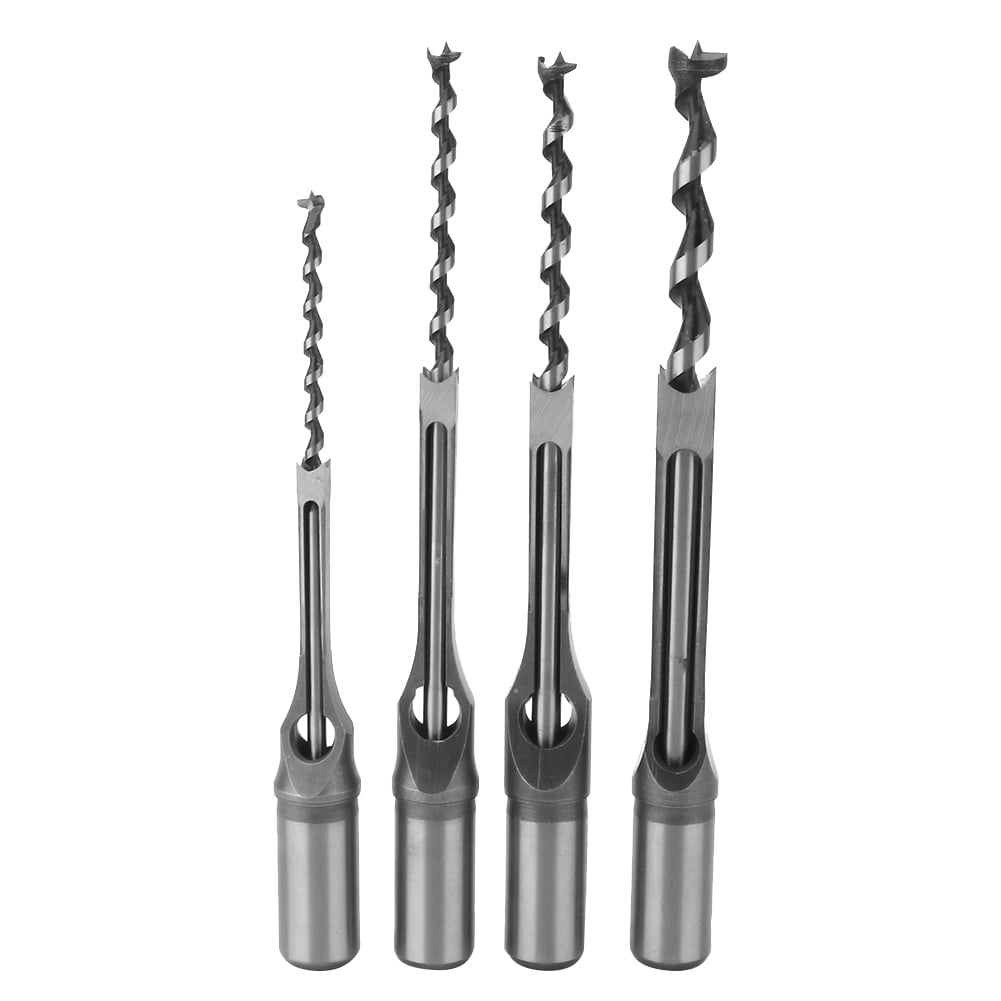 1/4", 5/16", 3/8", 1/2" Precision Bits for Smooth Cutting Woodworking ...