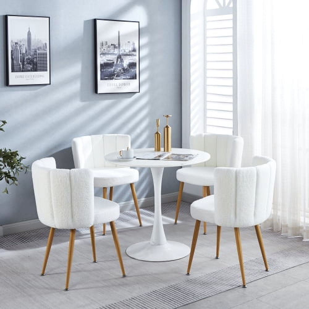 1+4,5Pieces Table And Chair,White Dining Sets,Kitchen Sets,Coffee Sets ...