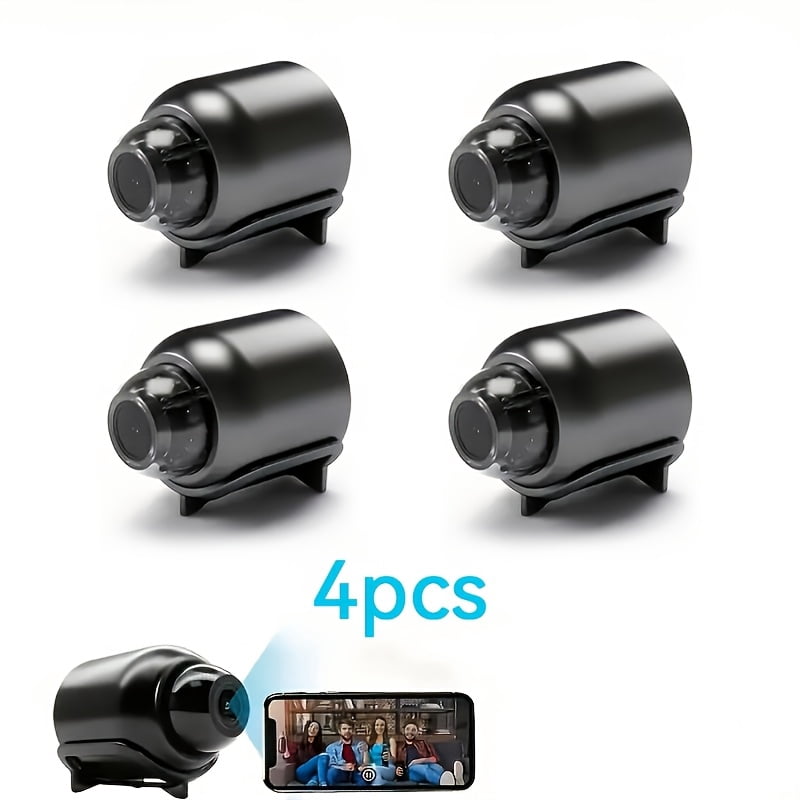 1/4/6/8/12pcs Set 1296P Ultra HD Security Monitor, Night Vision, Two ...