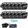 1/4/6/8/12pcs Set 1296P Ultra HD Security Monitor, Night Vision, Two ...