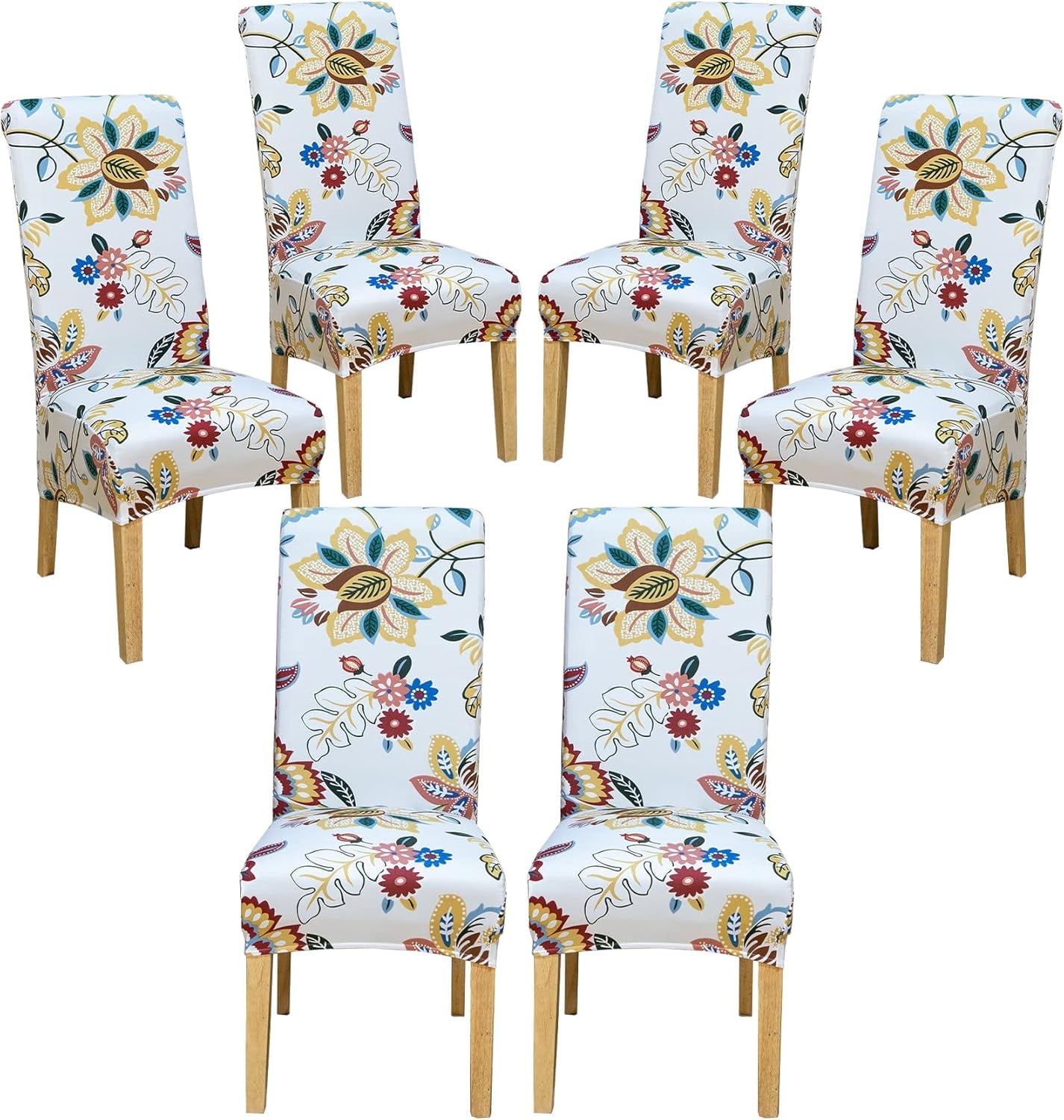 1,4,6,8 Pack Oversized Dining Room Chair Covers, Large Chair Covers for ...