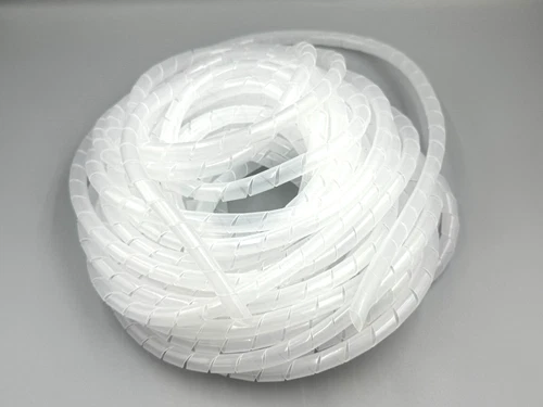 1/4" (6Mm) Diameter X 50 Ft Long Spiral Cable Protective Wrap Sheath ...