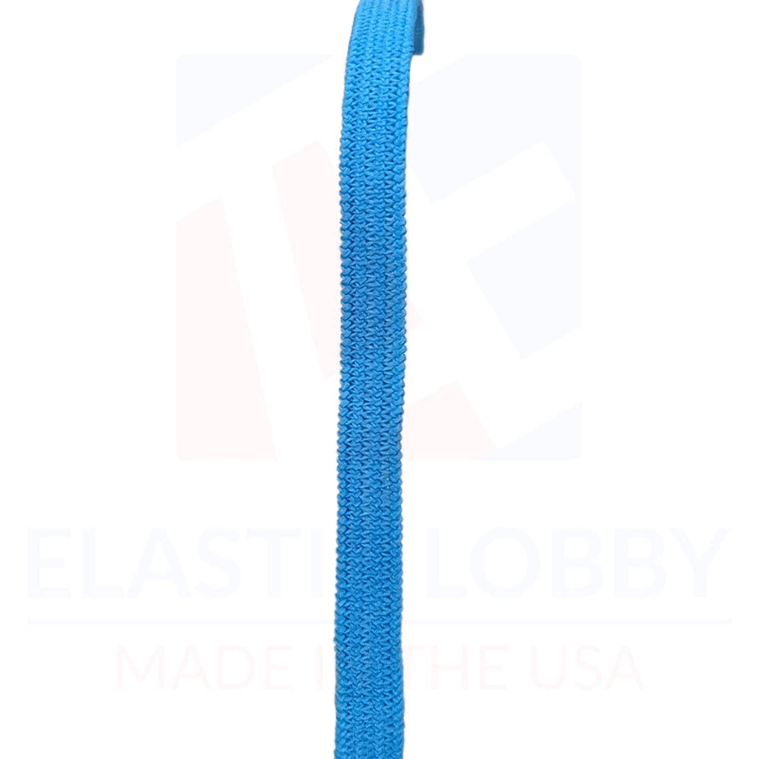 1/4" (6mm) Latex-Free American Blue Knitted Elastic - US Made - 200 ...