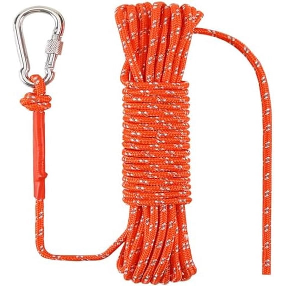 1/4 in (6mm) x 32 Ft (10Meter) Marine Floating Rope for Boating ...
